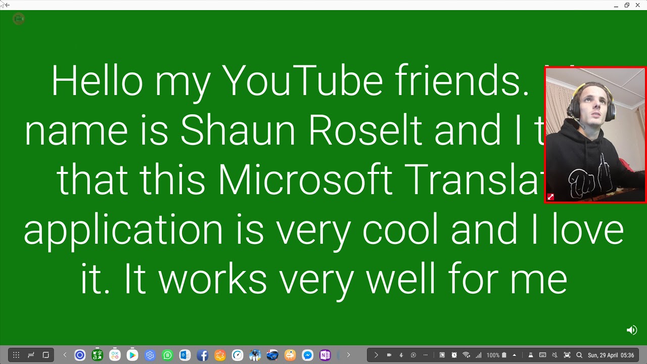Samsung DeX Apps | Microsoft Translator - YouTube
