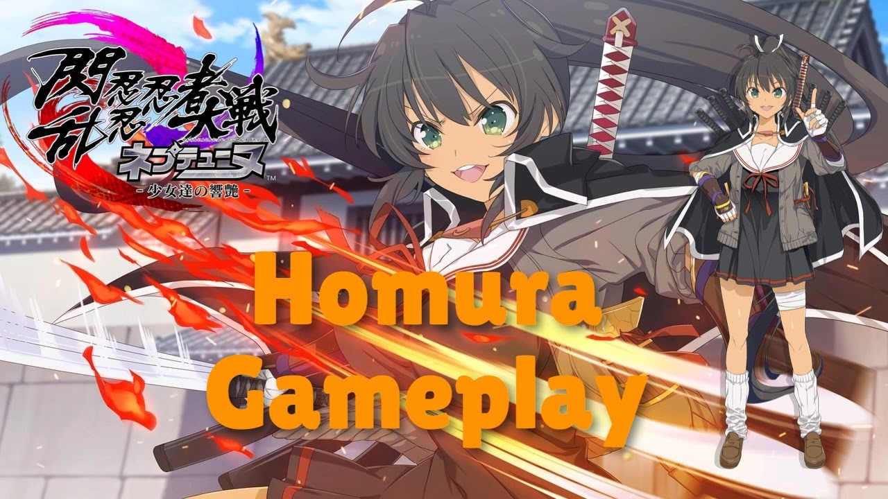 Neptunia X Senran: Ninja Wars - Homura - YouTube