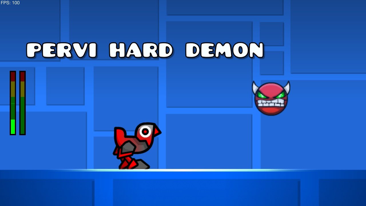 я прошел hard demon. geometry dash. - YouTube