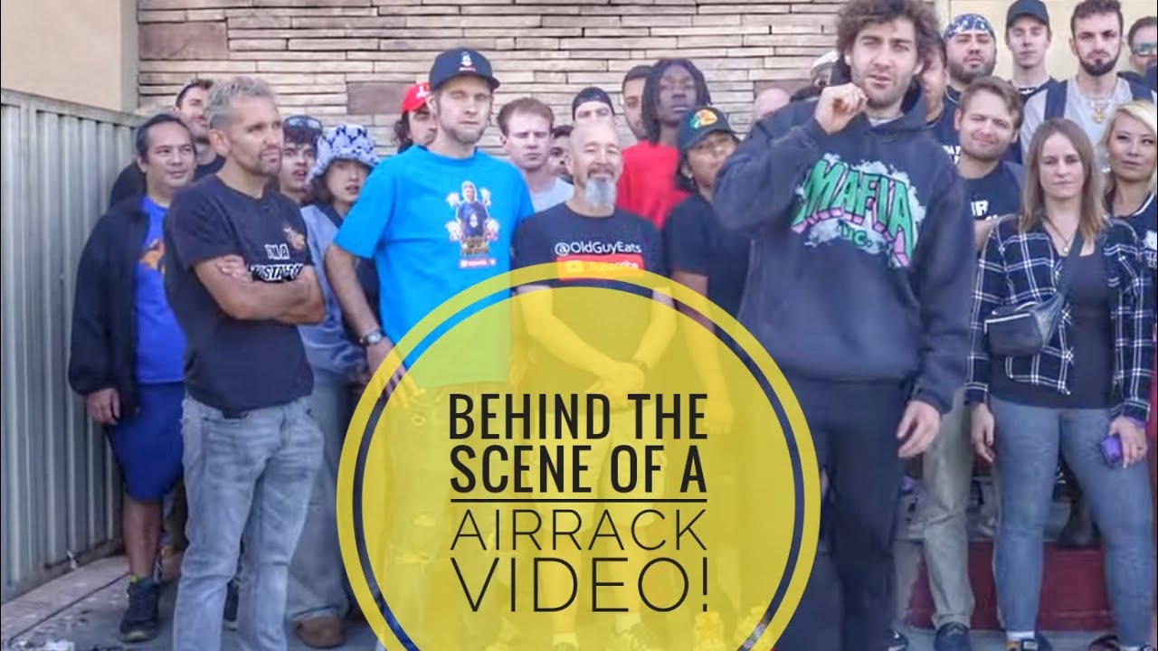 50 Competitive Eaters vs The Golden Corral! Airrack! @airrack - YouTube