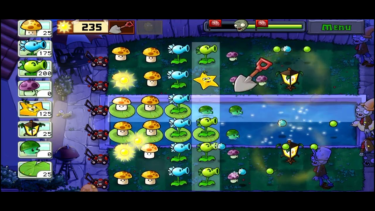 Plants vs Zombies #11 Зомби- землякопы - YouTube