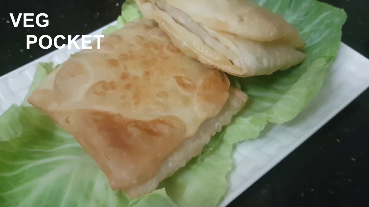 VEGETABLE POCKETS || VEG POCKETS - VIDEO BY SUNITA'S FOOD - YouTube