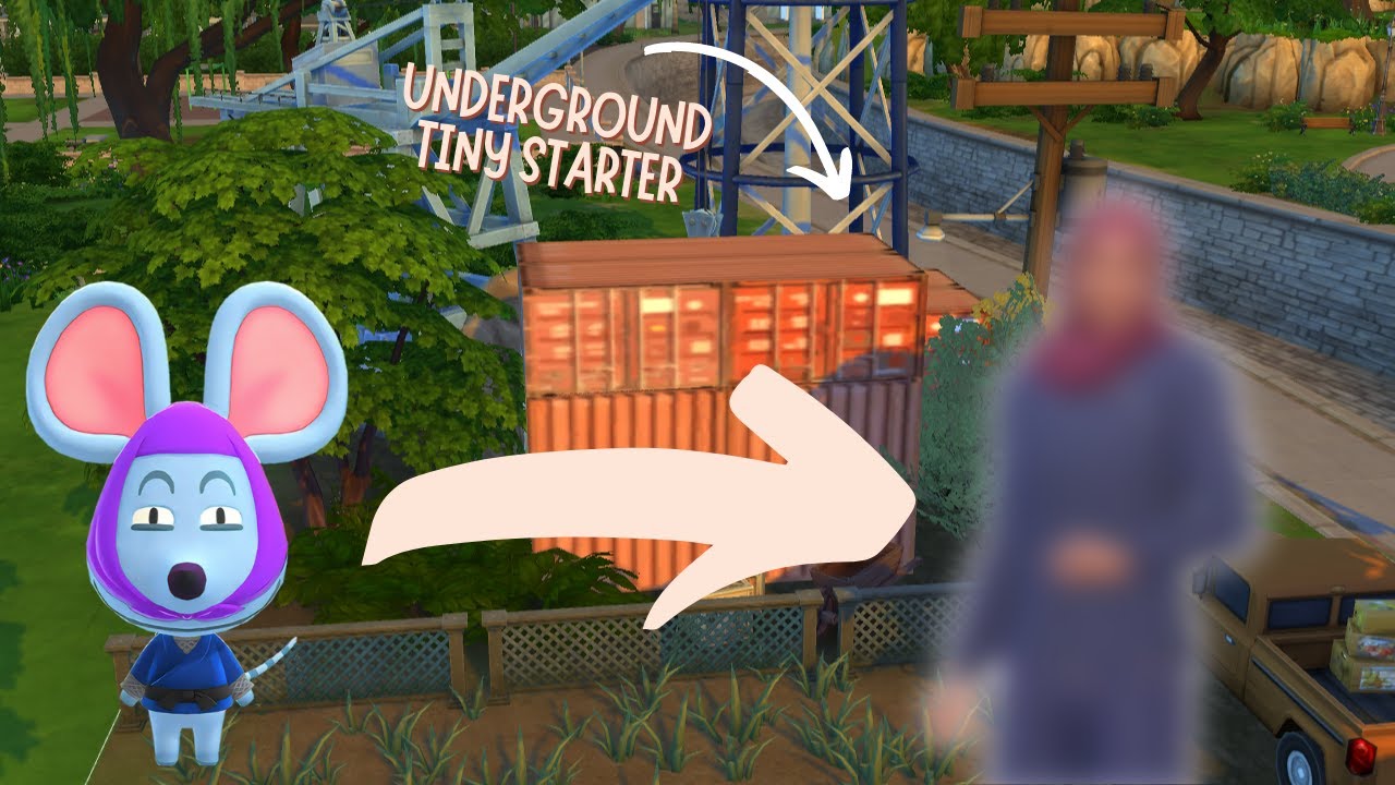 Rizzo as a SIM?? Acnh x Sims 4 Collab! - YouTube