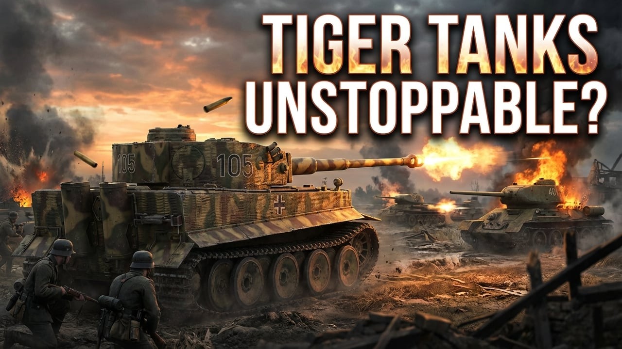 Can Anything Stop These Tiger Tanks? - YouTube