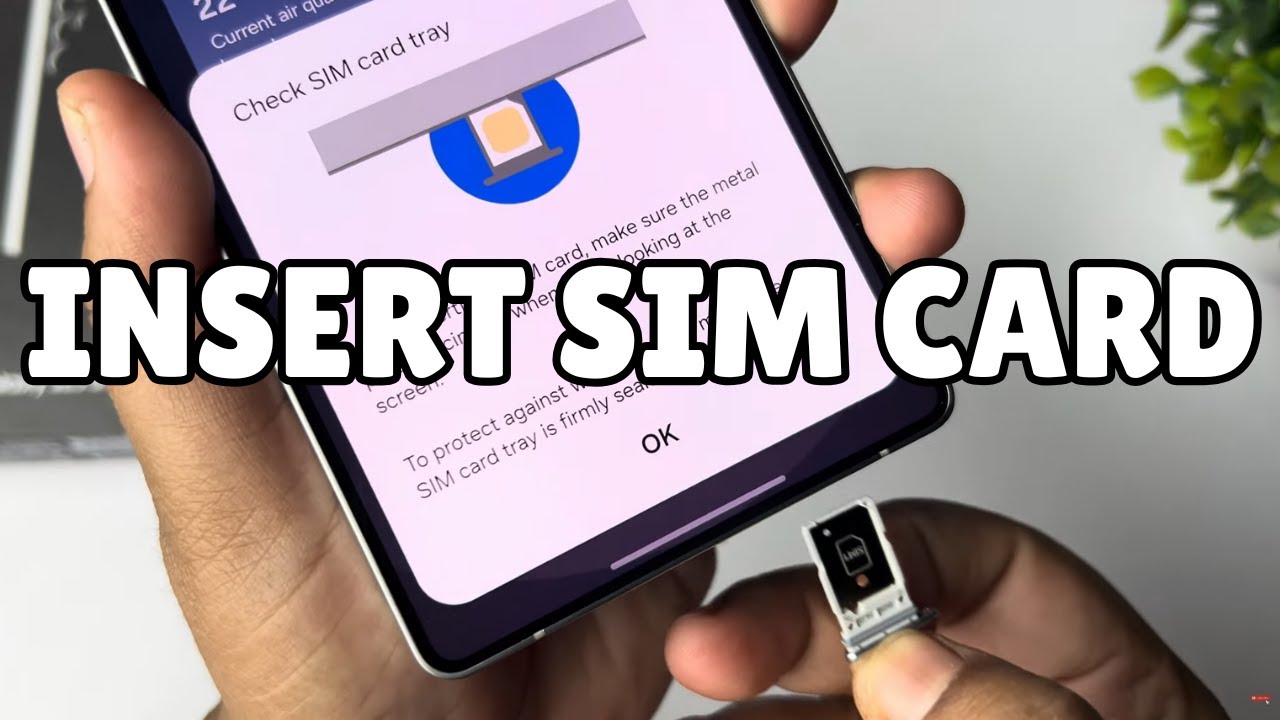 How to insert Sim card Samsung Galaxy S25 / S25+ / S25 Ultra - YouTube