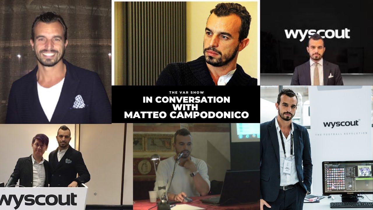 In Conversation With Matteo Campodonico - Founder Of Wyscout - YouTube
