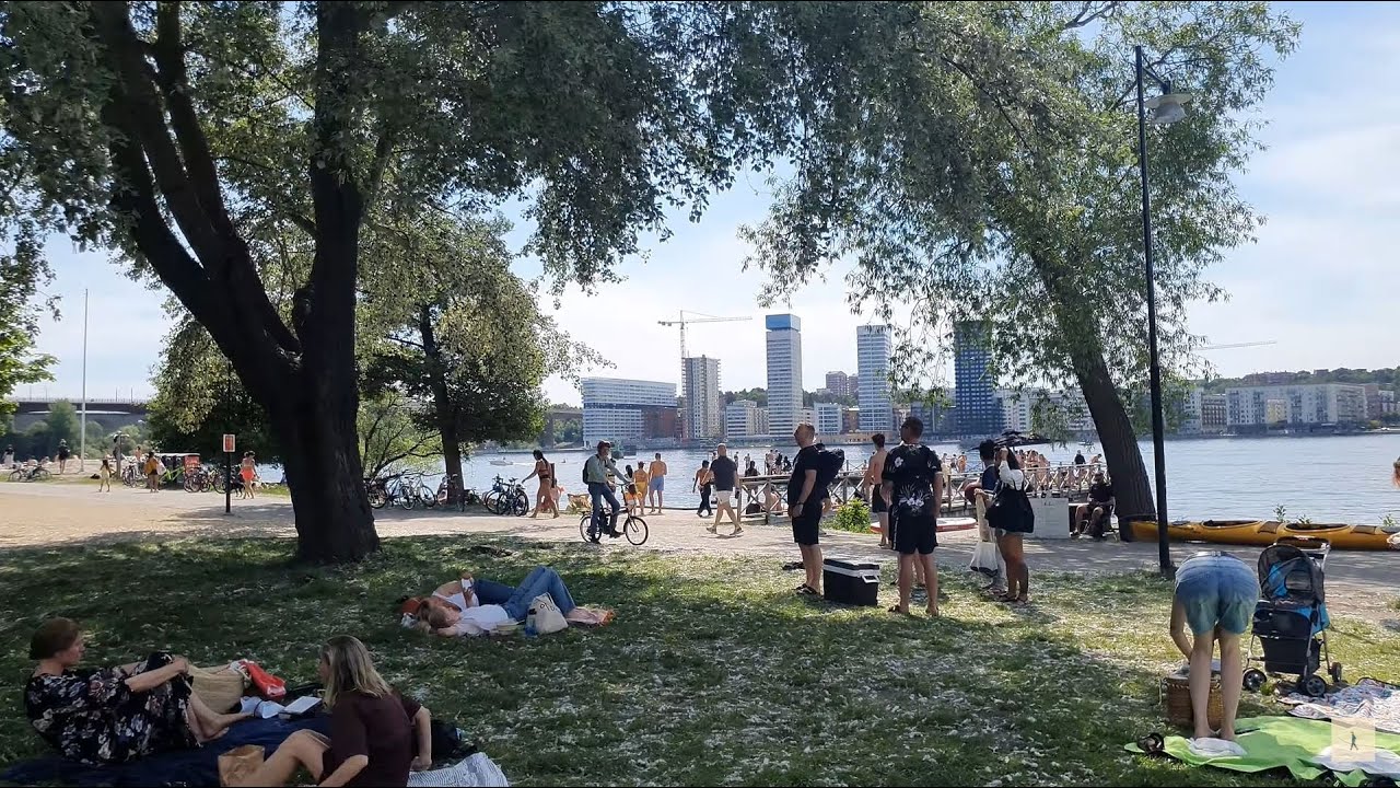 Sweden's national day - Stockholm Tanto beach - Summer 2021 #108 - YouTube