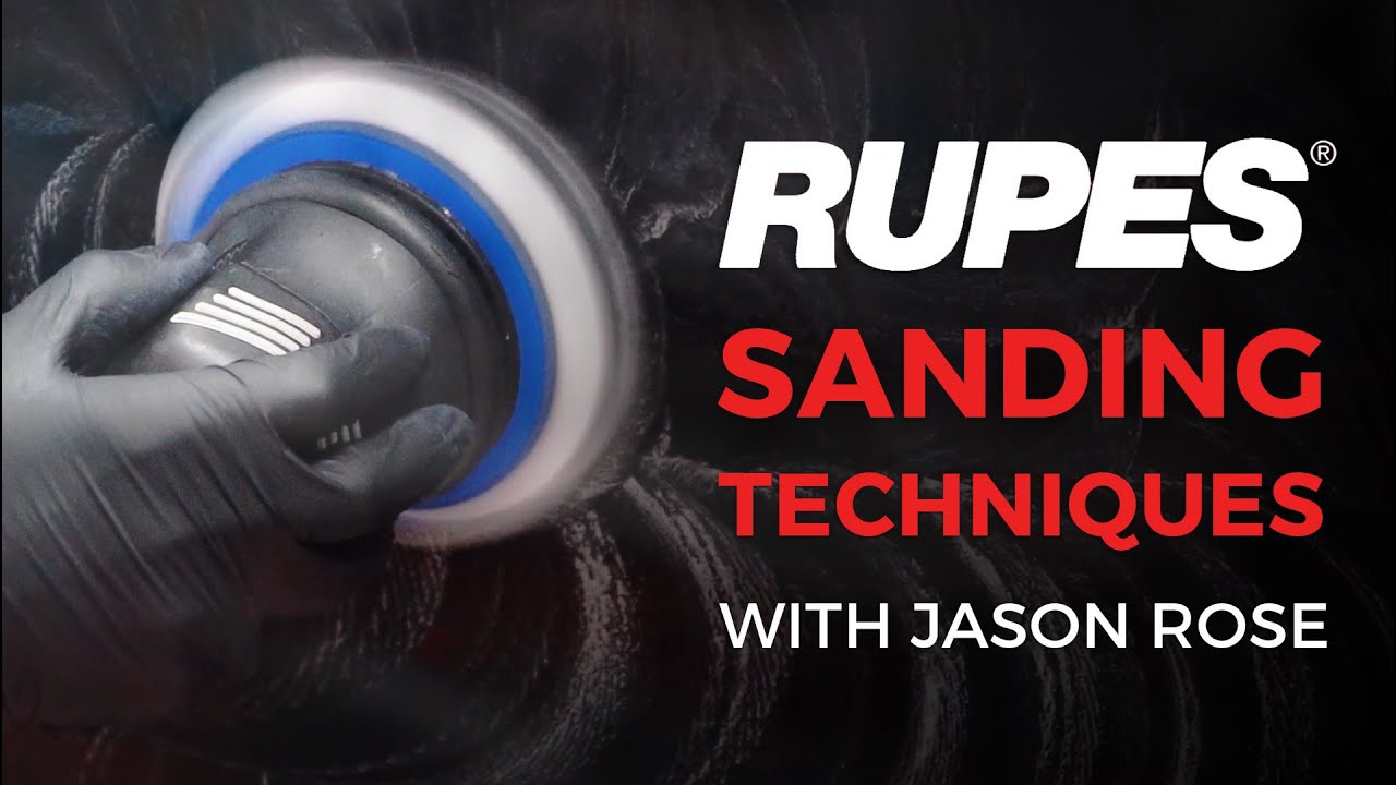 RUPES Sanding Techniques - YouTube