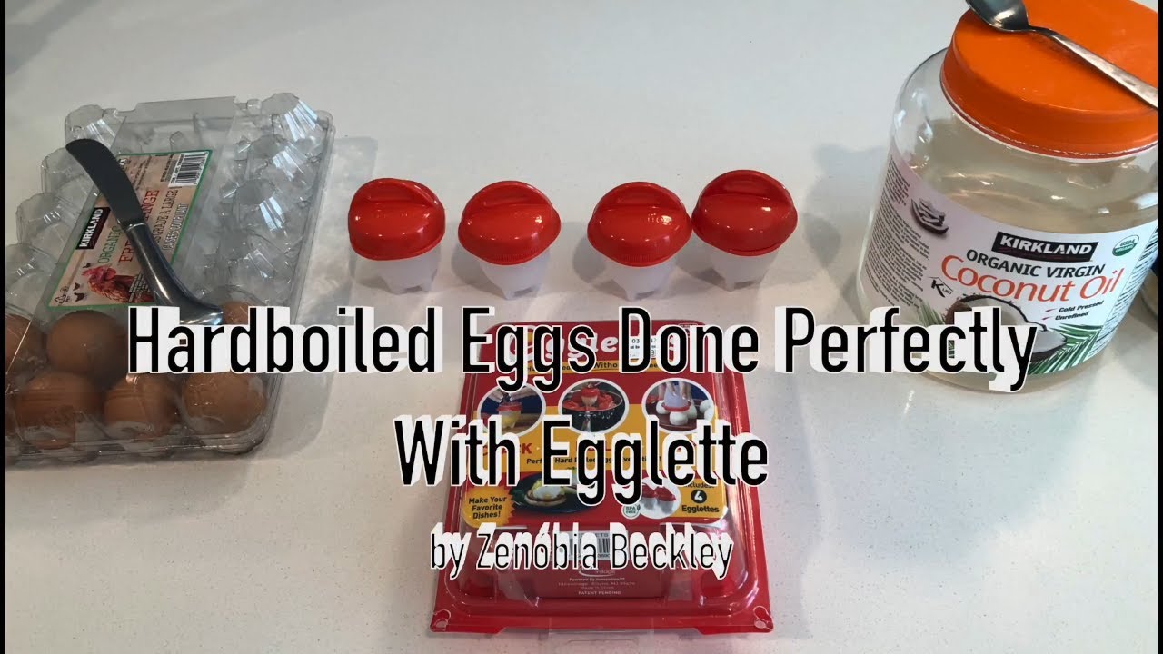 Hardboiled Eggs Done Perfectly with "Egglette" - YouTube