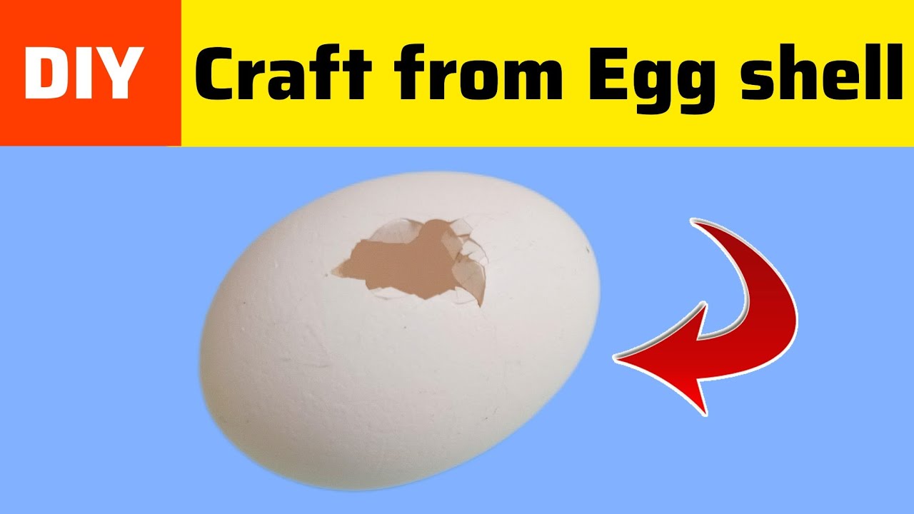 DIY Craft From Egg Shell 🥚 | Craft from waste material | Teen Craft ...