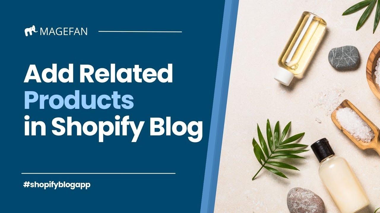 How to Add Related Products in Shopify Blog? - YouTube