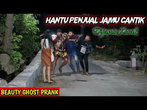 Hantu Penjual Jamu Cantik || Prank Hantu Penjual Jamu || Beauty Ghost ...