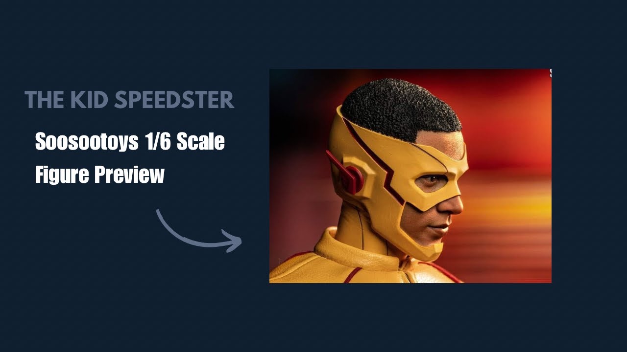 | First Debut | SooSooToys the Kid Speedster (Kid Flash) Sixth Scale ...