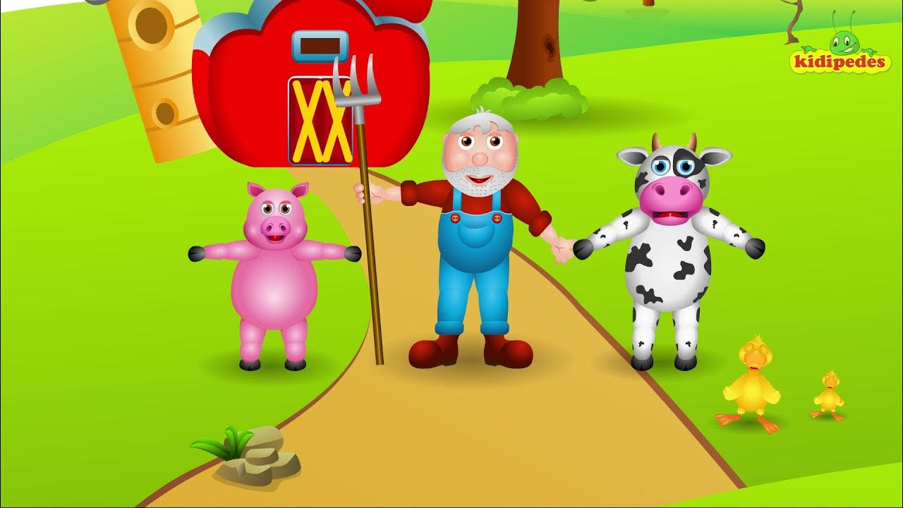 Old MacDonald Nursery Rhyme | Children Songs | Rhymes For Kids ...