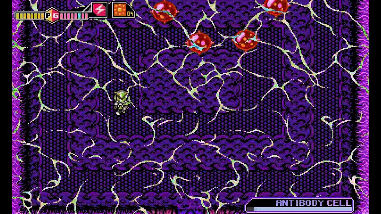 Blaster Master Zero Antibody Cell boss battle, Destroyer mode - YouTube