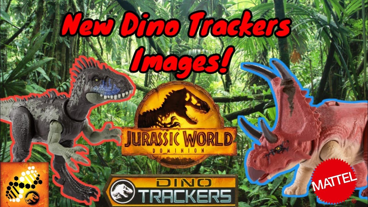 New Jurassic World Dominion 2023 Dino Trackers Images!! DIABLOCERATOPS ...