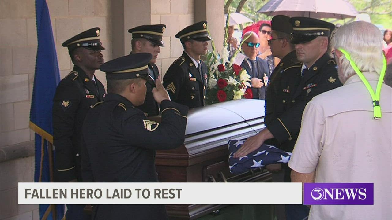 Texas World War II hero laid to rest, 77 years after his combat death ...