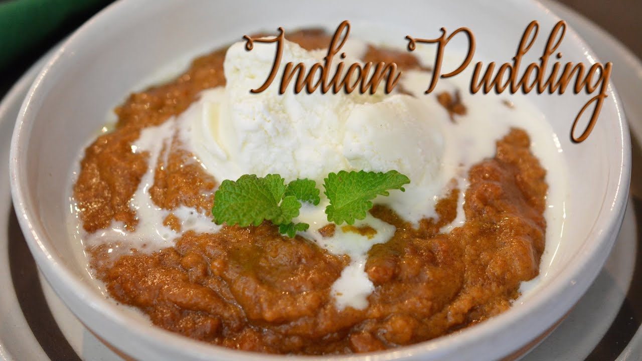 Indian Pudding | Thanksgiving Dessert - YouTube