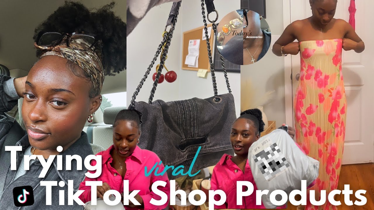 Trying VIRAL TikTok Shop Products | TikTok Shop HAUL, LESS THAN $5 PER ...