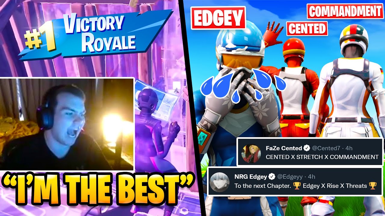 Cented and Edgey Split? - New Teams Explained | Mongraal Makes Finals ...