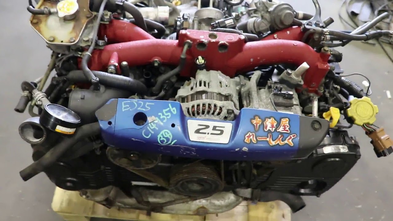 JDM SUBARU Forester SG9 STI EJ255 Engine Compression TEST @ JDM Nagoya ...