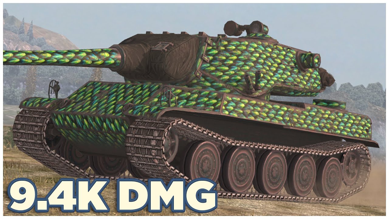 AMX M4 mle. 54 • 9.4K DMG • 4 KILLS • WoT Blitz - YouTube
