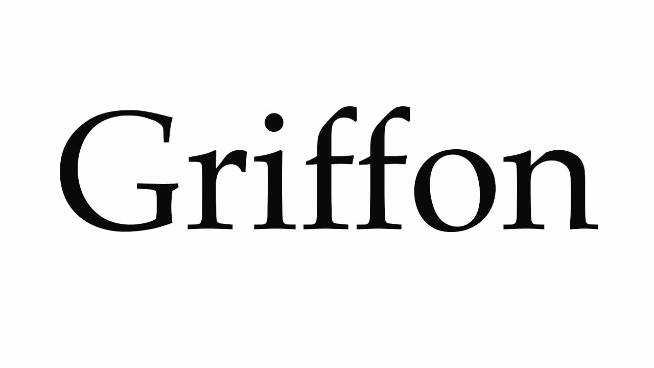 How to Pronounce Griffon - YouTube