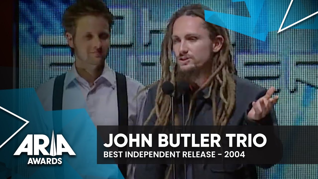 John Butler Trio wins Best Independent Release | 2004 ARIA Awards - YouTube