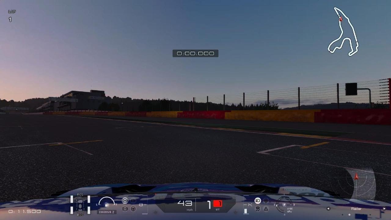 GT sport (4k 60fps HDR) 2 laps at spa, raybrig NSX - YouTube