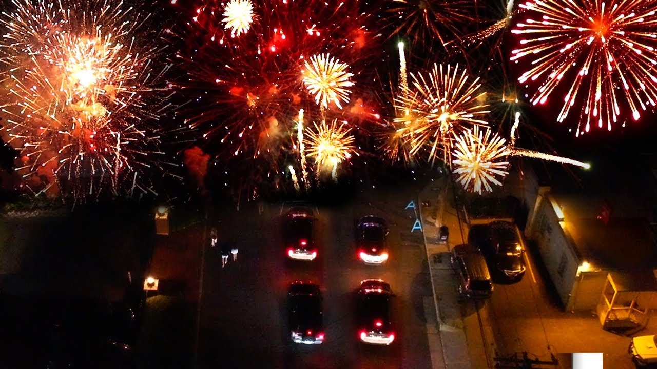 HAPPY 4TH OF JULY: CRAZY FIREWORKS! (DRONE FOOTAGE) - YouTube