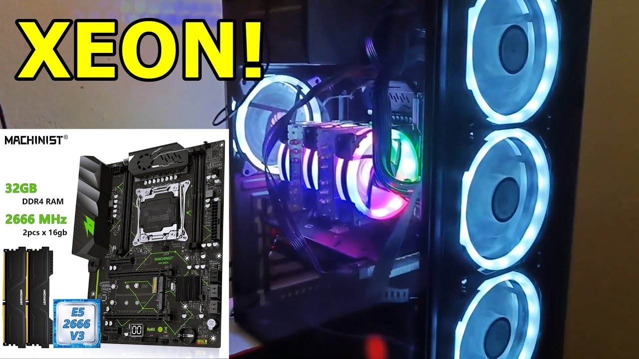 REACT KIT XEON X99 PC GAMER MAIS BARATO NO ALIEXPRESS! 2X MELHOR DO QUE ...