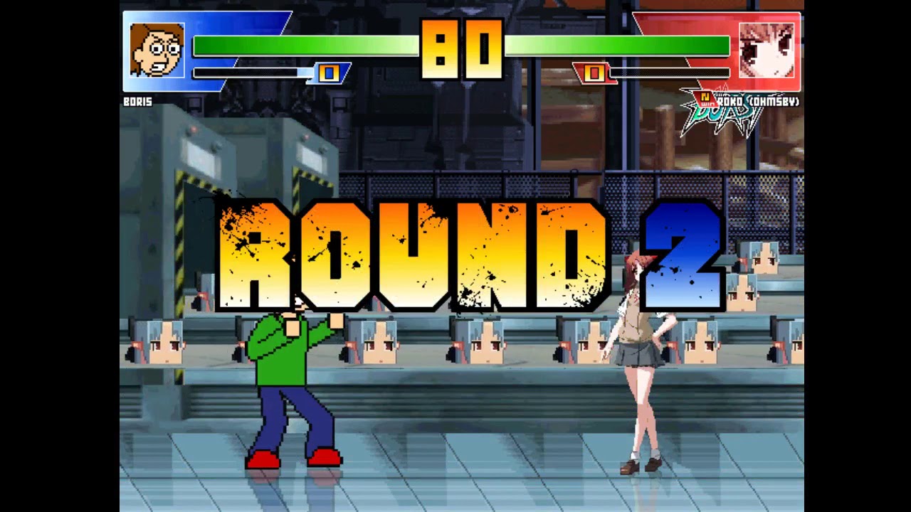 Mugen Random Battles: Boris Vs Kuroko - YouTube