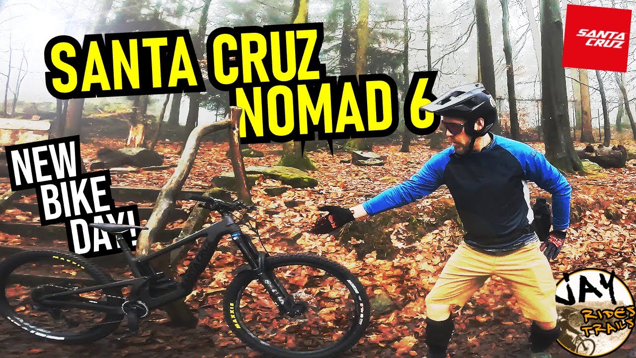 SANTA CRUZ Nomad 6: New Bike Jay! First Ride in Heidelberg / Living the ...