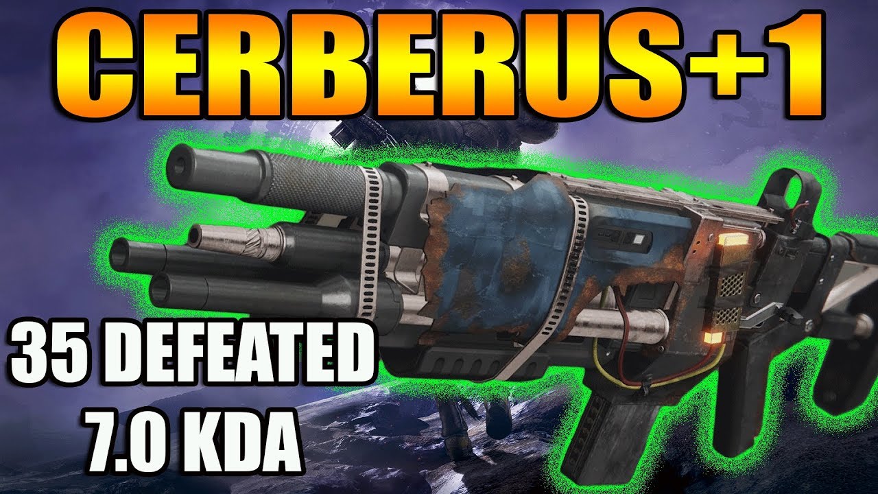 Destiny 2 | Cerberus +1 Exotic Auto Rifle PvP Gameplay Review ...