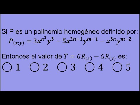 2730 - Ejercicio resuelto sobre polinomio homogéneo y grado relativo ...
