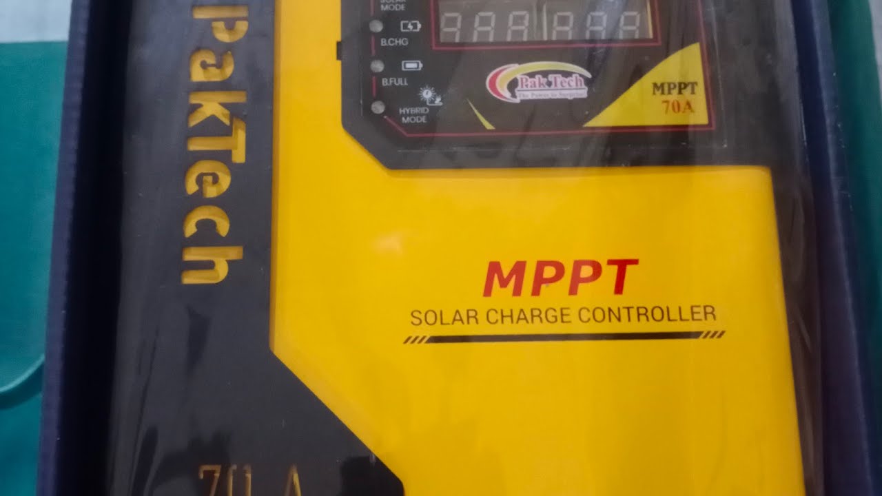 #mppt Pak touch mppt solar charger controller install Karne Ka Tarika ...