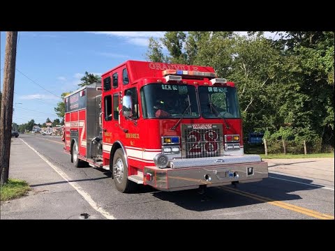 Granville Fire Engine Rescue 282 Responding - YouTube