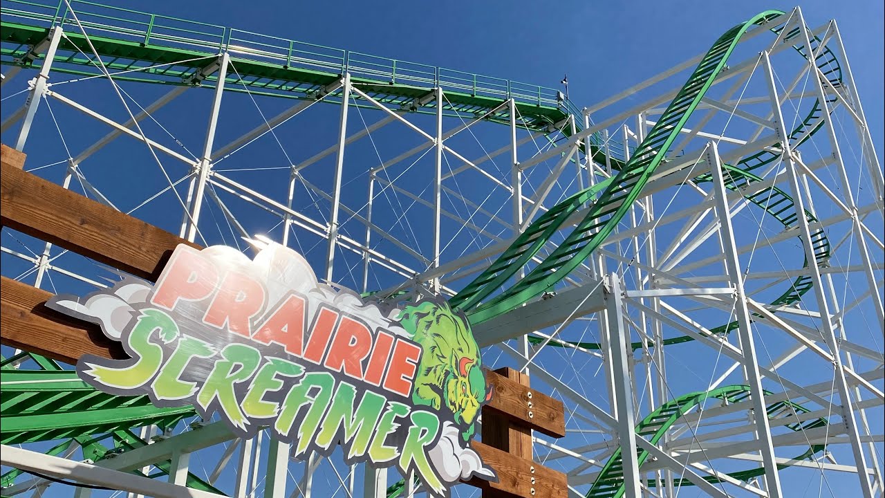 Prairie Screamer Media Day Vlog! New Traders Village/Prairie Playland ...