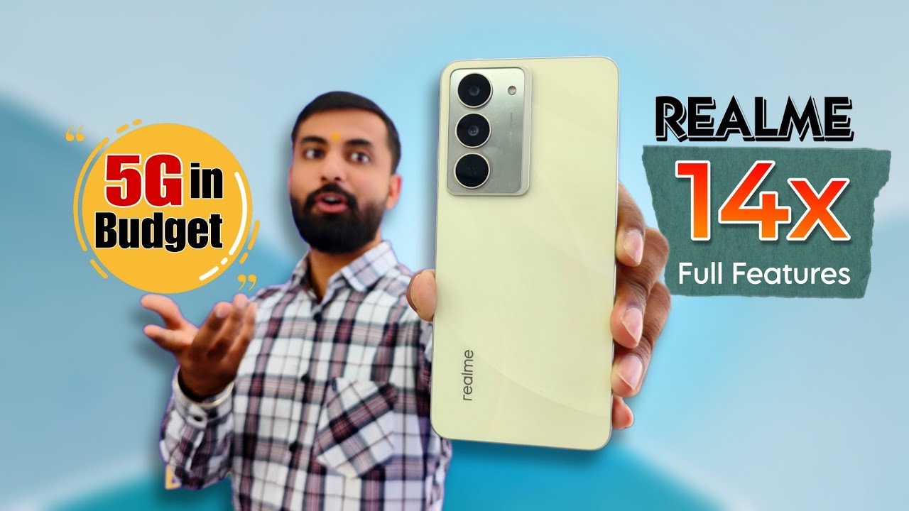 Realme 14x 5g First Impressions | 6000mAh - IP69 - 45W | Upcoming ...
