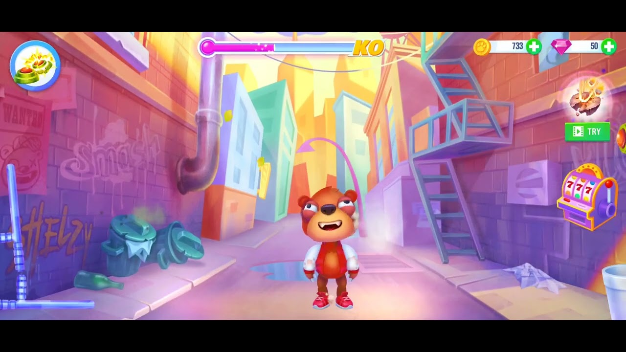 despicable bear gameplay walkthrough part 1 ios - YouTube