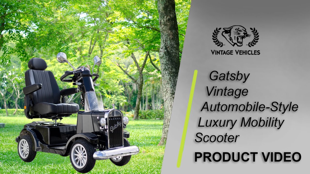 Vintage Luxury: Gatsby Mobility Scooter - Order Today