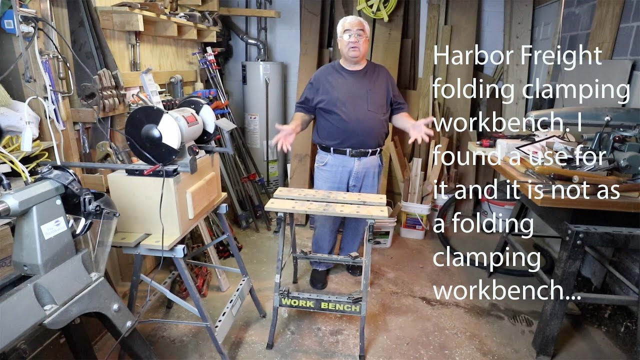 Harbor Freight Folding, Clamping Workstation. I finally have a use for ...