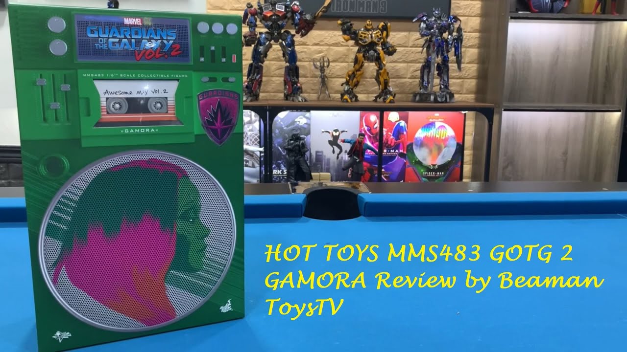 Hot Toys MMS483 GOTG2 Gamora Review by Beaman ToysTV - YouTube