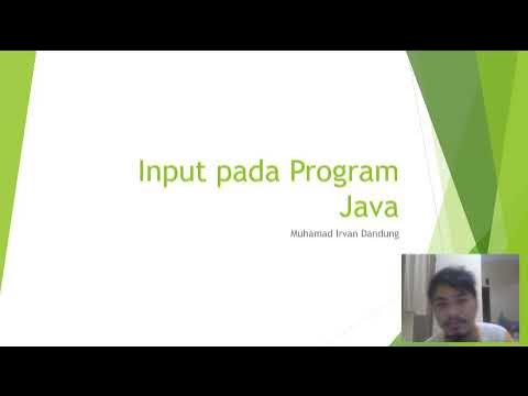 Pertemuan1 PBO - Input Class pada Java - YouTube