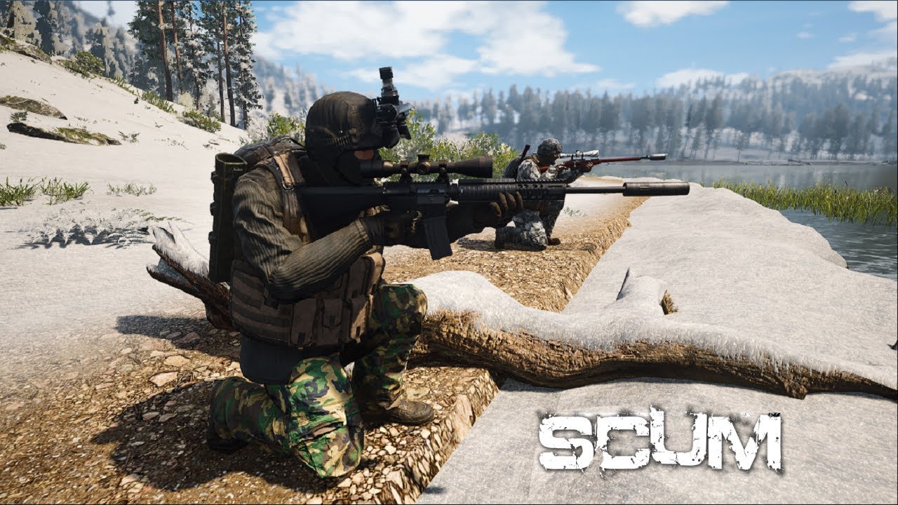 SCUM - Epic Base RAID! PVP! - YouTube