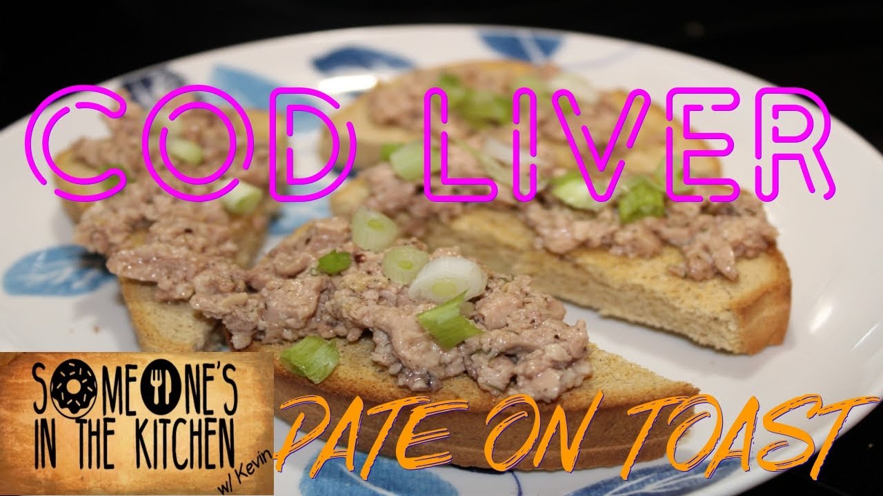 Wild Cod Liver Pate on Toast (no net carb) - YouTube