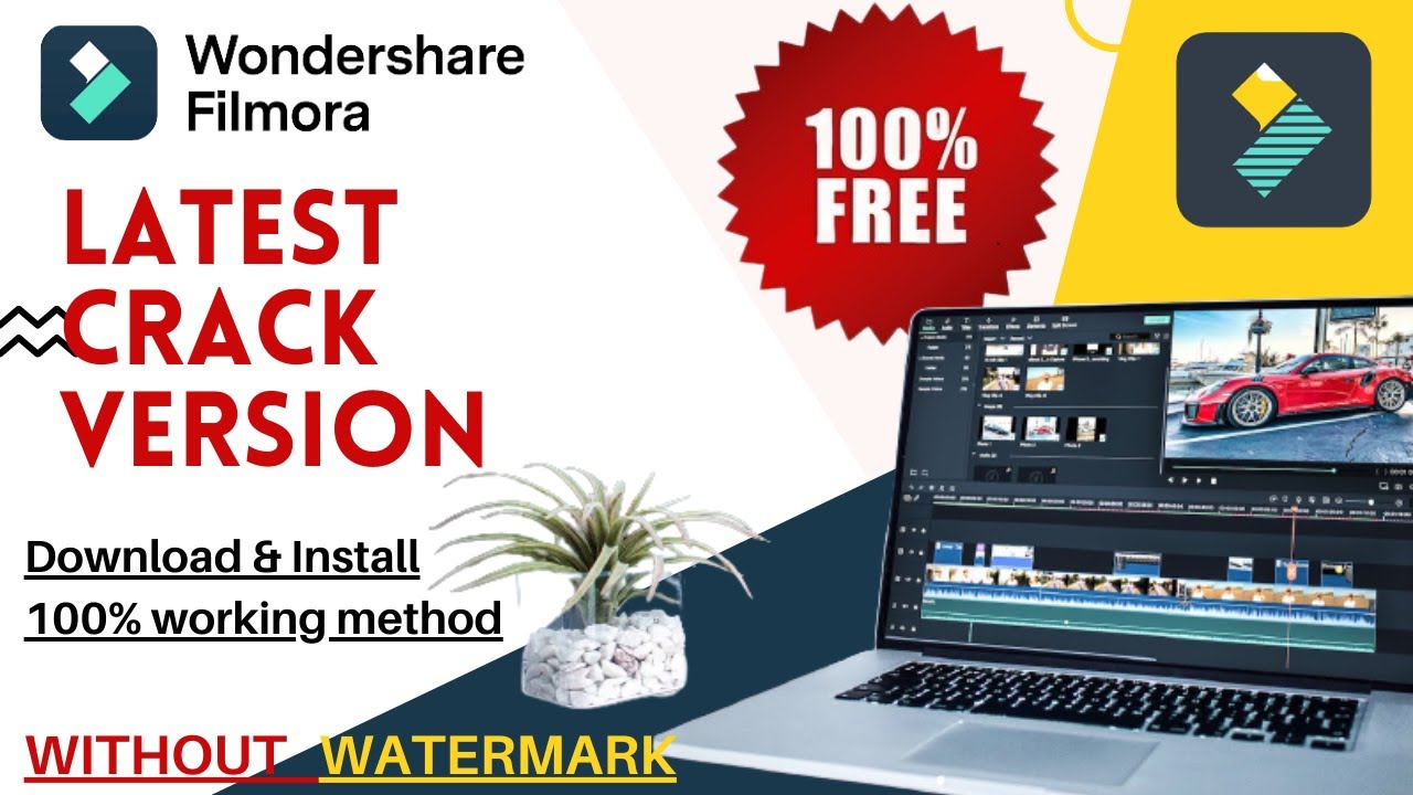 INSTALL LATEST CRACKED VERSION OF FILMORA 9 | Watermark Remove ...