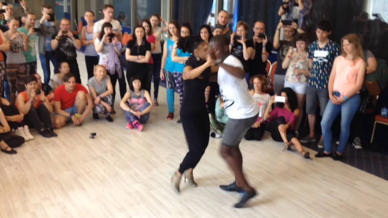 Jamba & Adoree dancing Semba #6. KIZZAFRO 2016 - YouTube