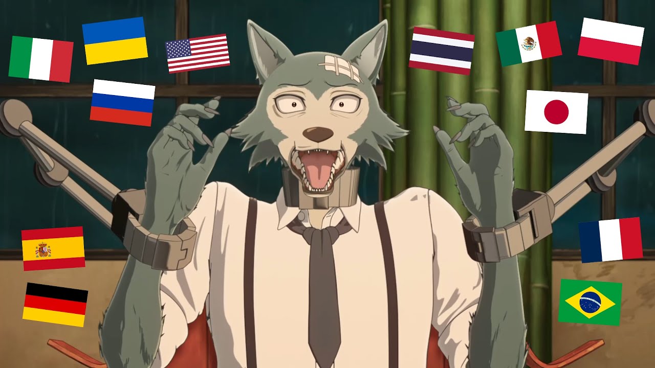 Beastars - Gohin traps Legoshi on his chair in DIFFERENT LANGUAGES # ...