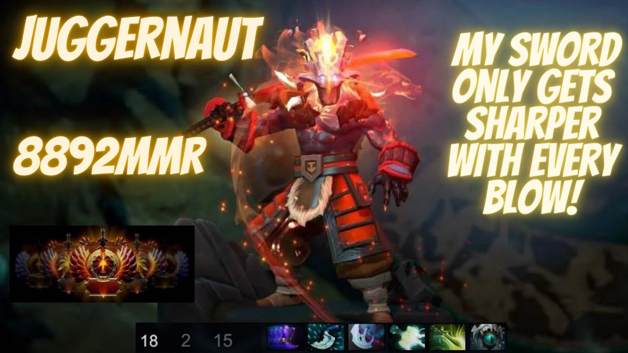 dota 2 juggernaut pro highlights replay mmr gameplay - YouTube
